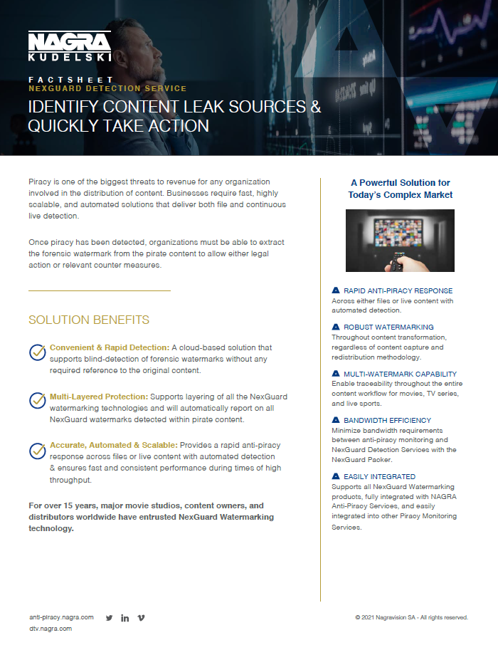 NexGuard Detection Service